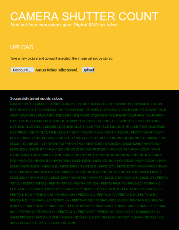 COMMENT CONNAITRE LE NOMBRE DE DÉCLENCHEMENTS D'UN APPAREIL